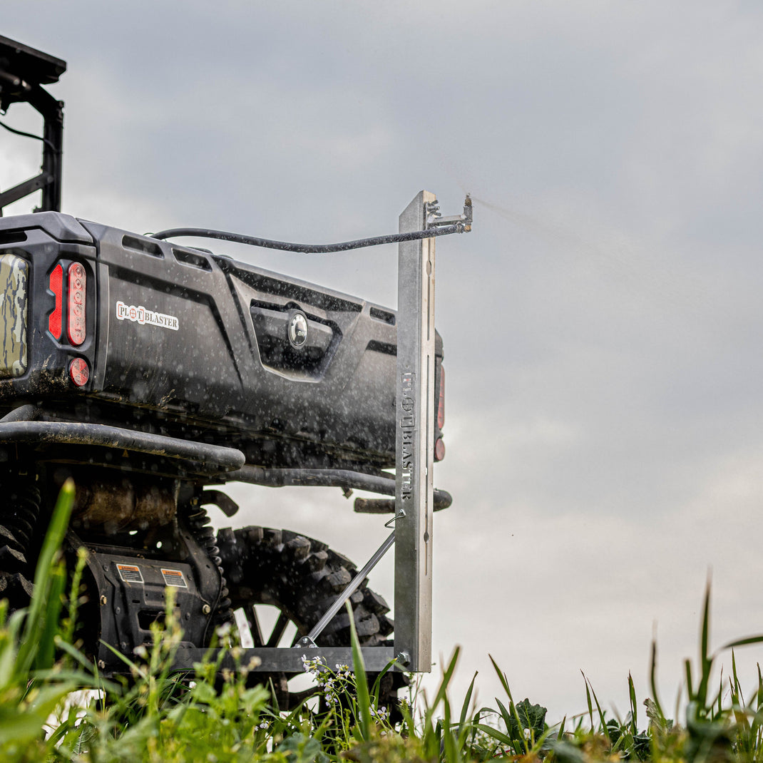 Plot Blaster | Boomless Sprayer for ATVs, UTVs, Golf Carts & More