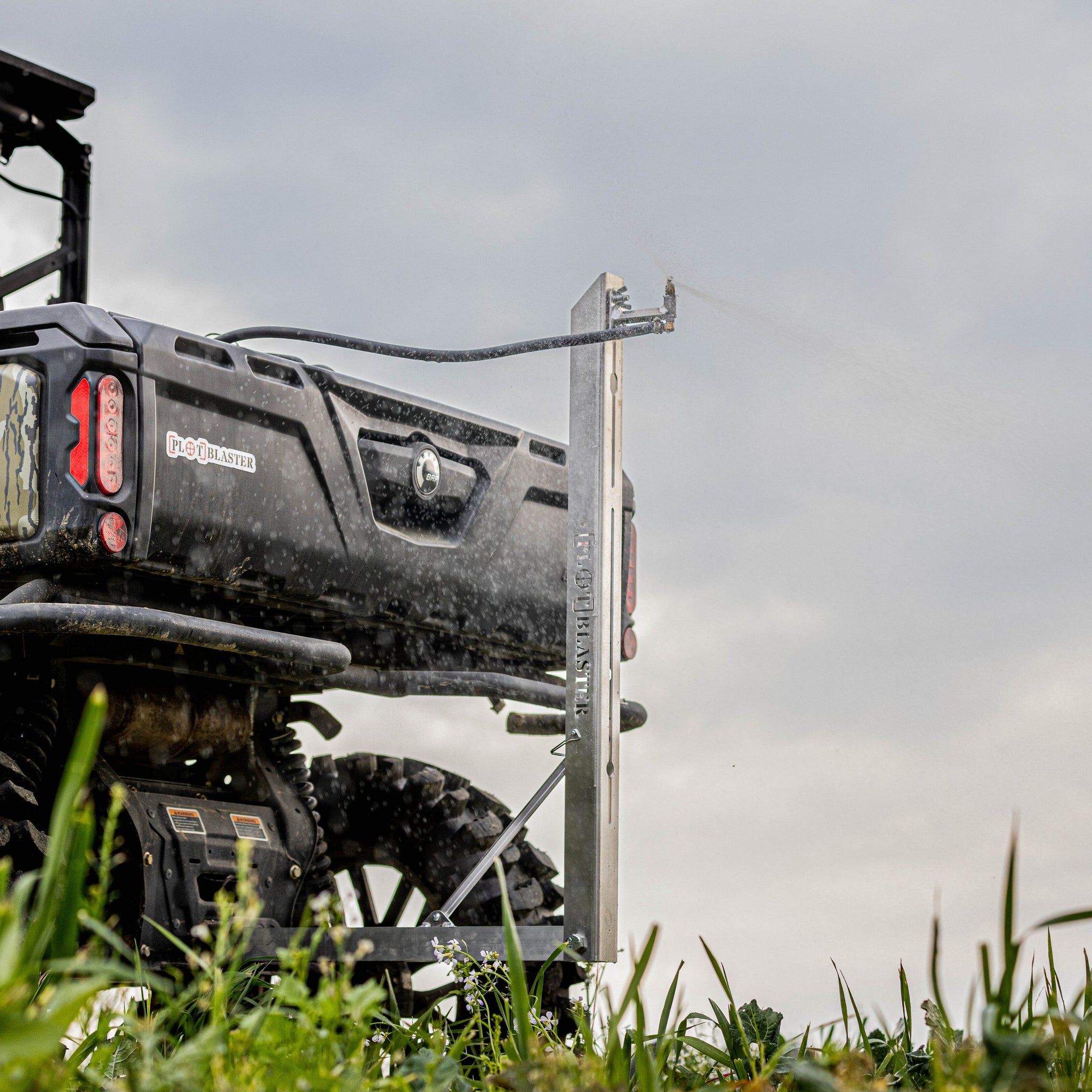 Plot Blaster Boomless Sprayer | Use with ATVs, UTVs, Golf Carts & More