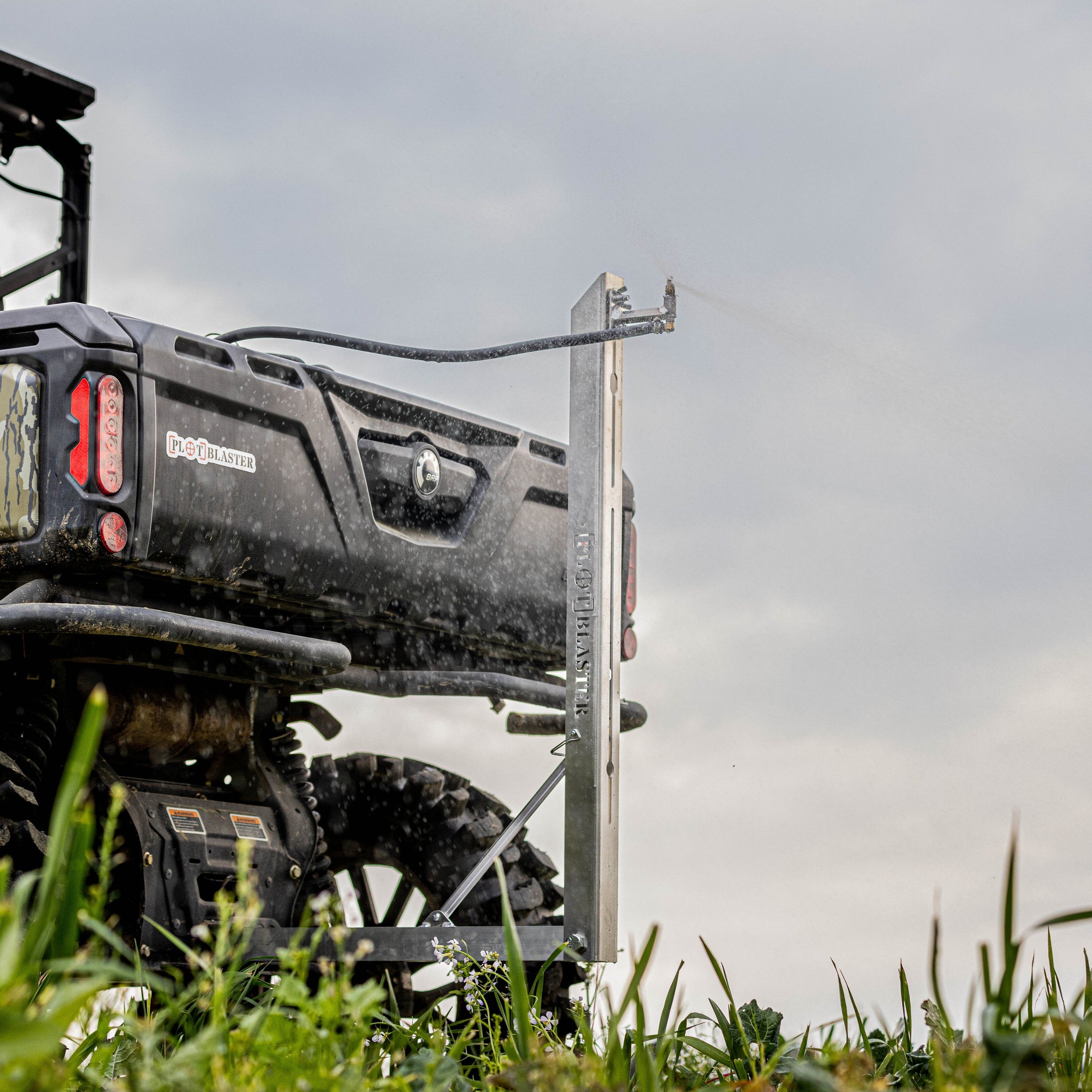 Plot Blaster Boomless Sprayer | Use with ATVs, UTVs, Golf Carts & More